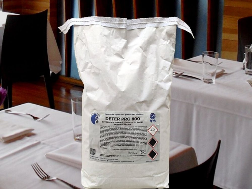 DETER PRO 800 DETERGENTE SÓLIDO DESENGRASANTE